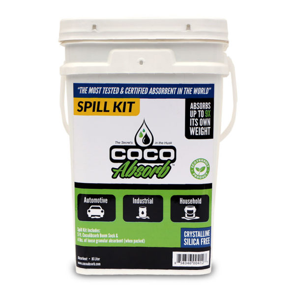 CocoAbsorb™ | The 100% Organic Spill Cleanup Absorbent